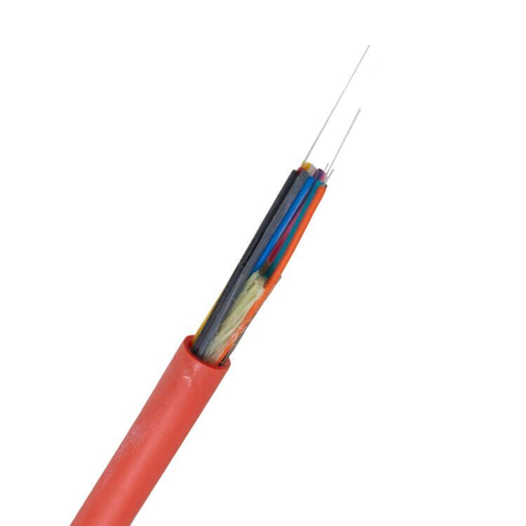 Distribution Fiber Optic Cable Single Mode Optical Fibre Bundle Cable