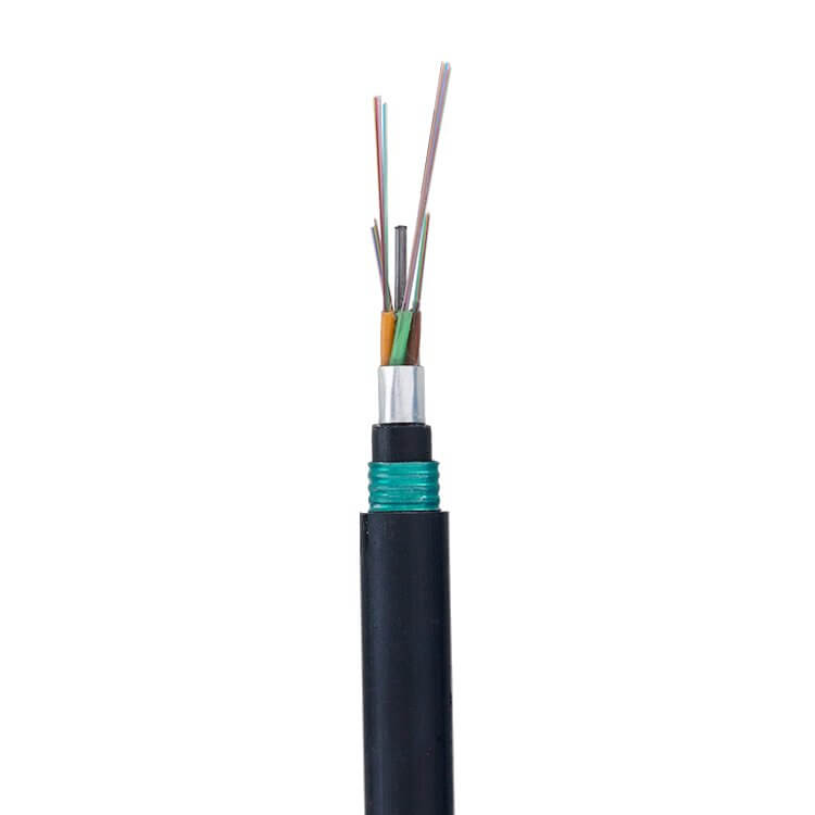 Direct Burial Fiber Optic Cable Stranded Loose Tube Armored Cable