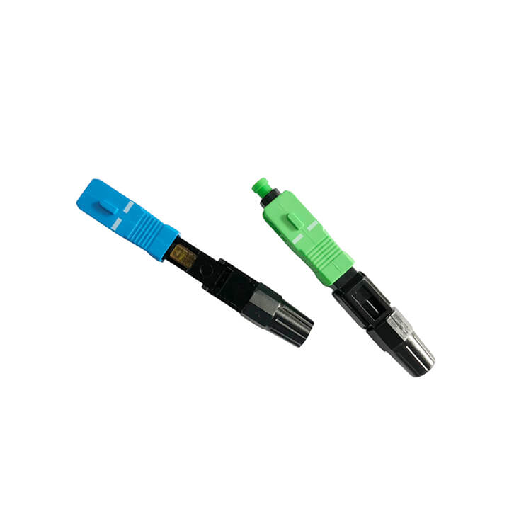 Conector Fast Fast APC pré-incorporado FTTH conector mecânico