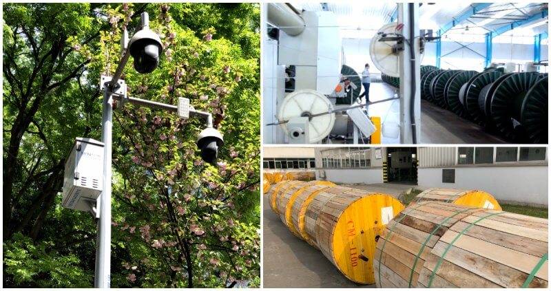 Hybrid Fiber Cable Fiber Power Composite Cable for Access Network