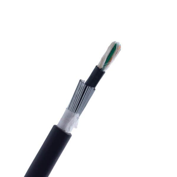 Installazione di cavi in fibra ottica, posa sopraelevata o interrata